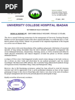 NYSC Medical Fitness Certificate Sample | PDF | Self-Improvement