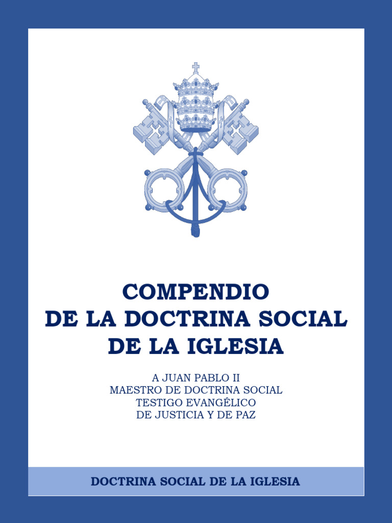 CDSI 00 - Compendio de La Doctrina Social de La Iglesia | PDF ...