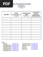 Barangay Assembly Minutes | PDF