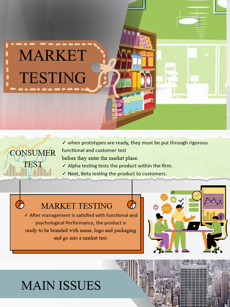 Consumer Goods Market Testing Strategies | PDF | Marketing | Product ...