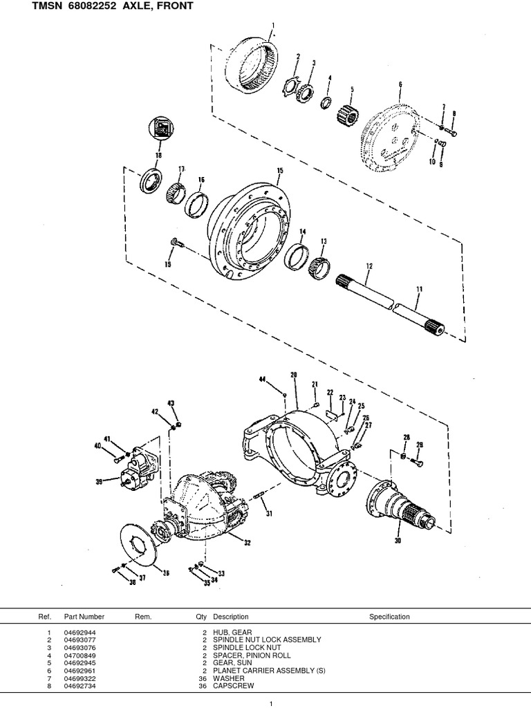 Catalogo Assembly TMSN 68082252 | PDF | Science & Mathematics ...