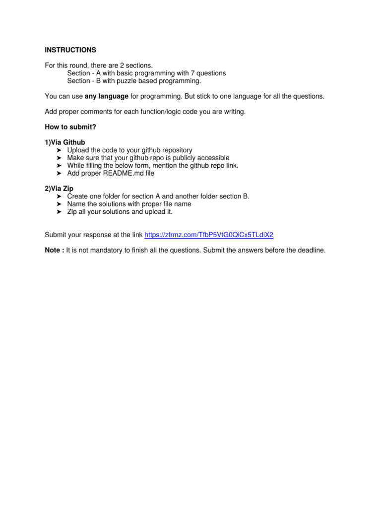 Programming Interview Questions | Download Free PDF | String (Computer ... Programming Interview Questions | Download Free PDF | String (Computer ...