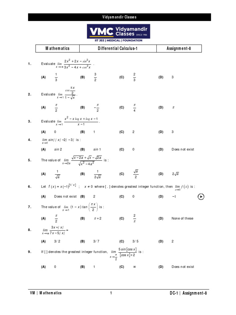 DC-1 Assignment-8 | PDF | Function (Mathematics) | Complex Analysis