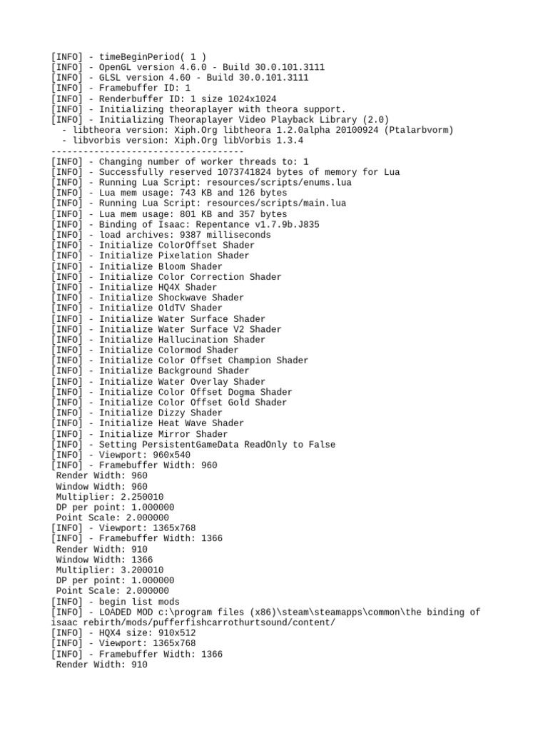 log | PDF | Shader | Software