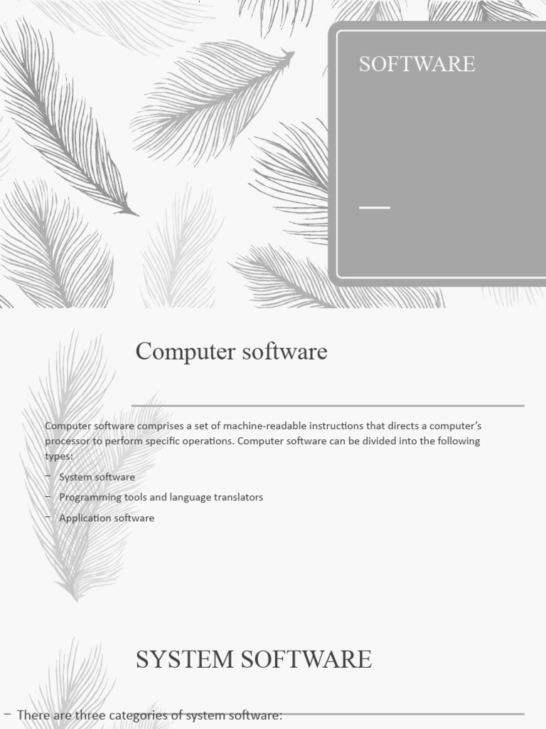 Software and Operating Systems ( | PDF | Operating System | Graphical User Interfaces