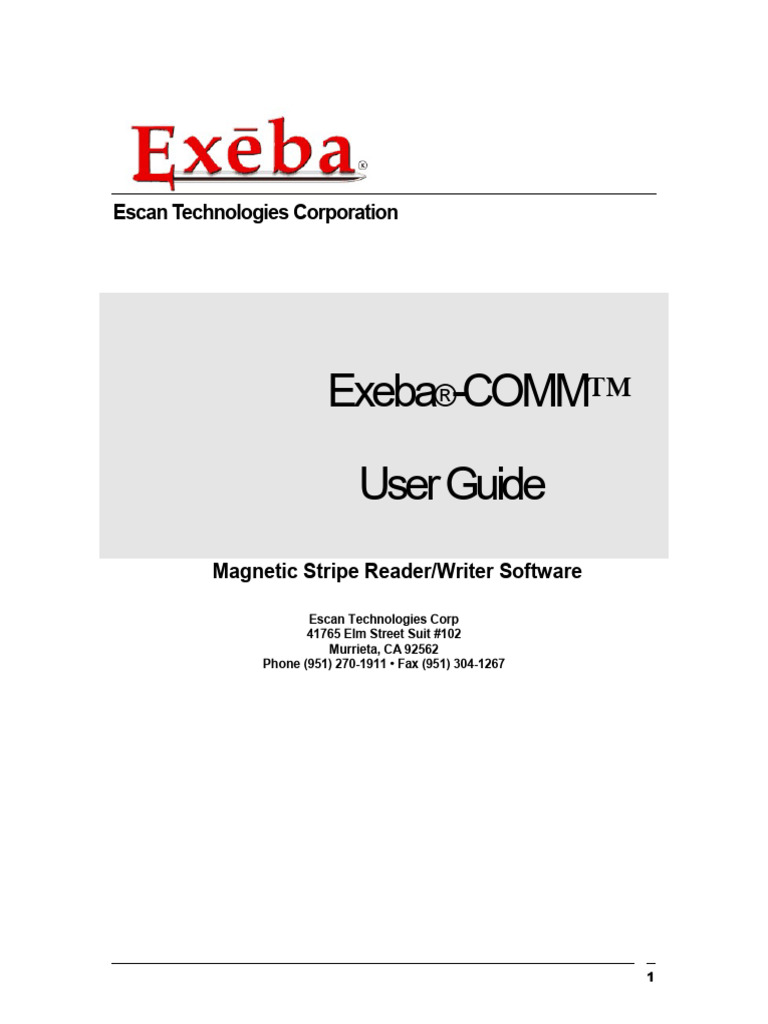 Comm Manual | PDF | Software | Copyright