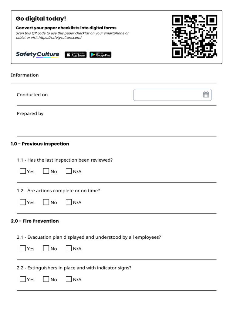 Safety Walkabout - SafetyCulture | PDF | First Aid | Safety