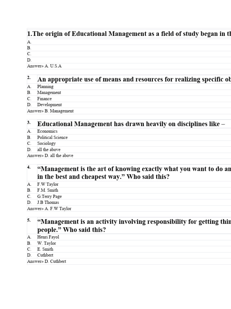Educational Management | PDF | Strategic Management | Bureaucracy