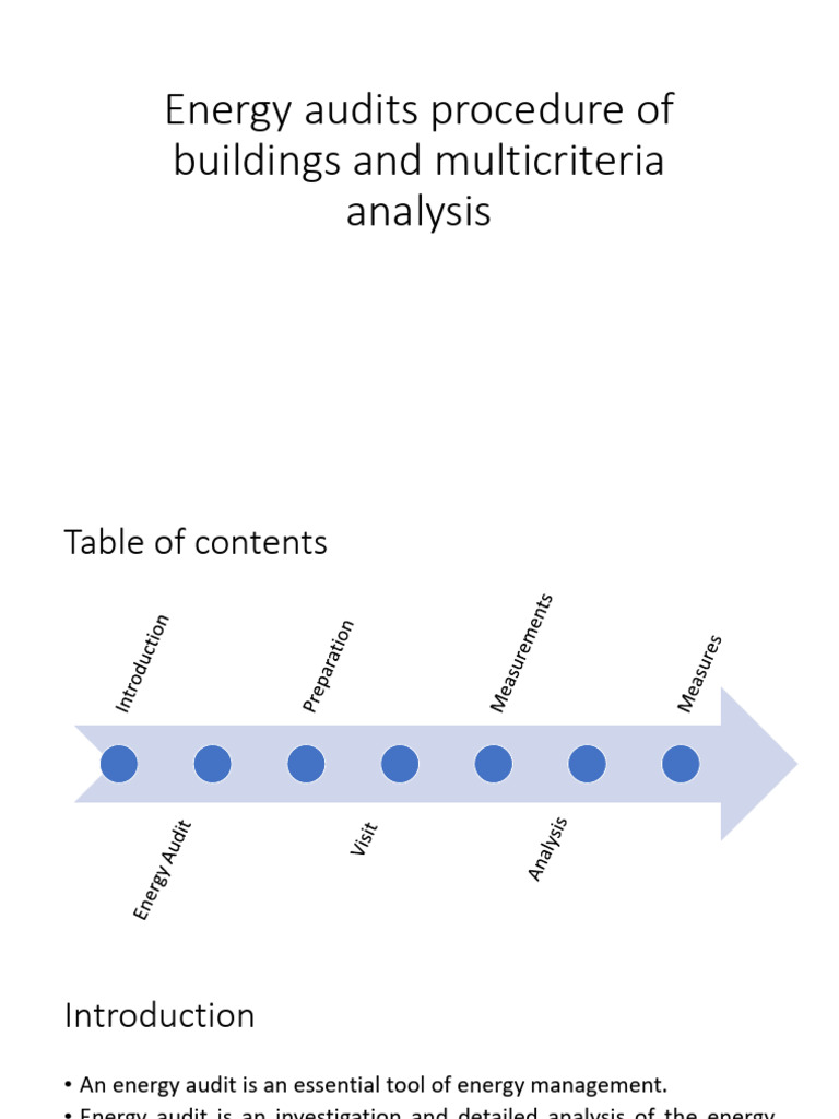 1 Energy Audits | PDF | Efficient Energy Use | Audit