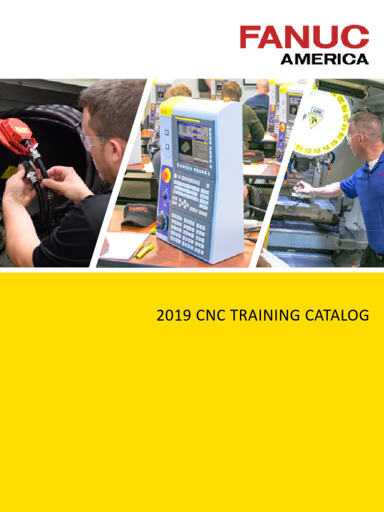 2019 Fanuc CNC Training Catalog | PDF | Numerical Control | Computer ...