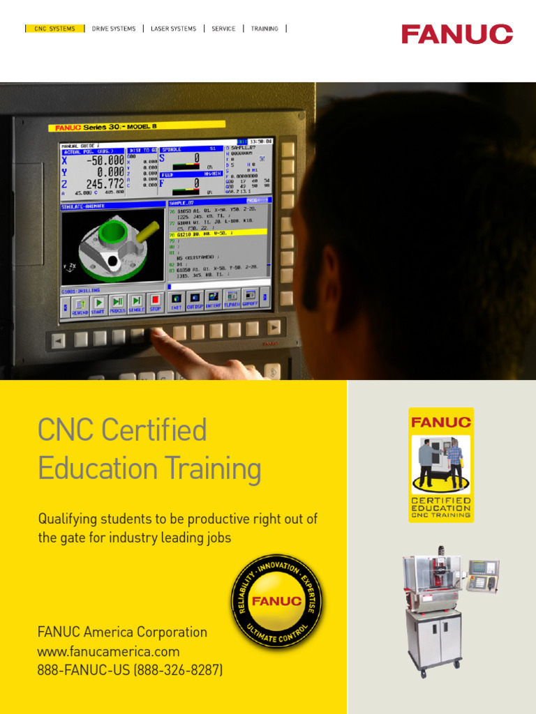CNC CERT Brochure | Download Free PDF | Numerical Control | Computer Program
