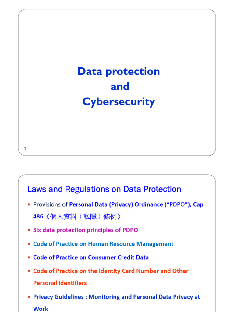 Data Protection and Cybersecurity 2022 | PDF | Computer Security | Security