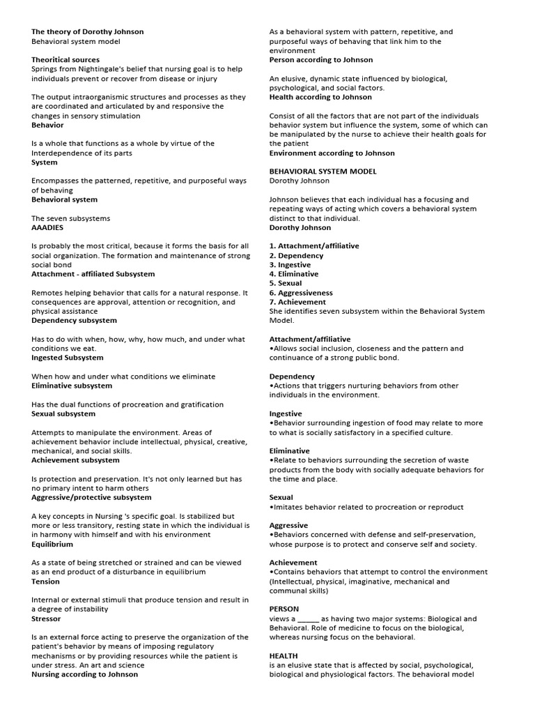 TFN Finals First Year | PDF | Nursing | Psychological Concepts