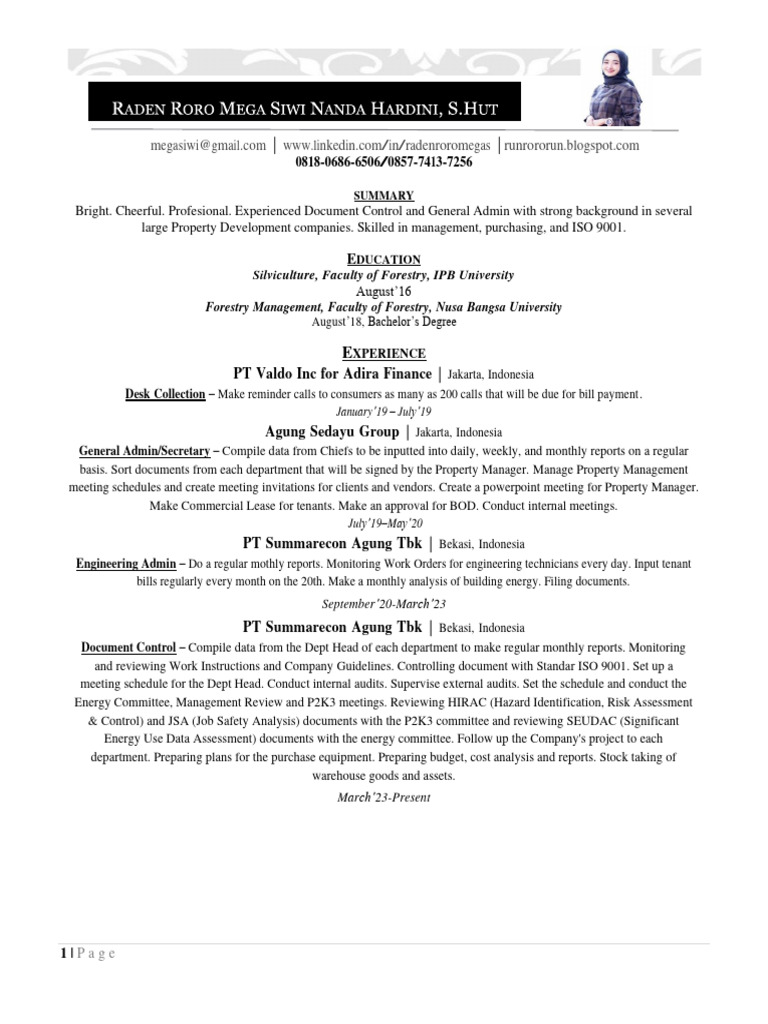 CV Mega Siwi NH | PDF | Business | Safety