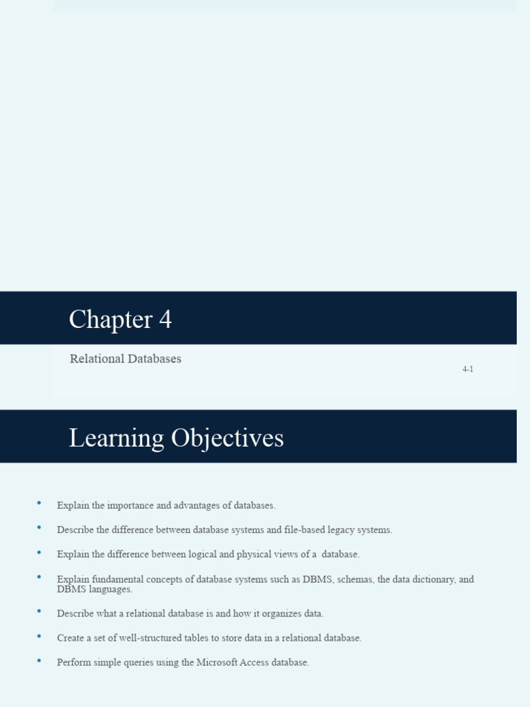 04 - Relational Databases | PDF | Databases | Relational Database 04 - Relational Databases | PDF | Databases | Relational Database