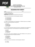 Cs Form 100 Rev Nov 2012 | PDF | Career & Growth