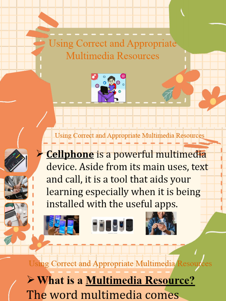 Effective Use of Multimedia Resources | PDF | Multimedia | Microsoft ...