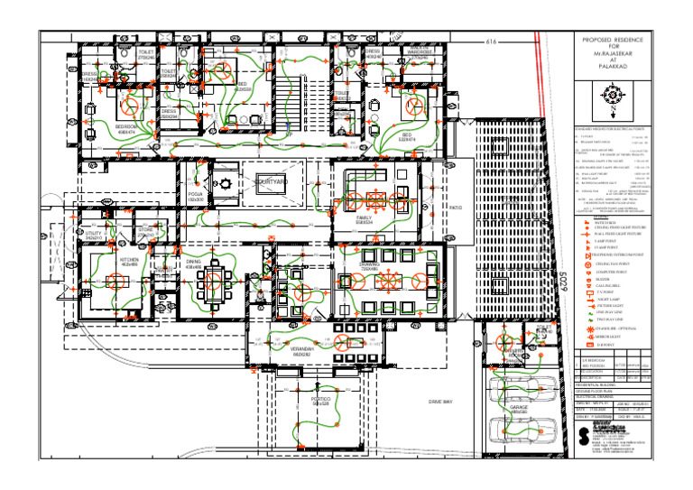Ground Floor Electrical Layout | PDF