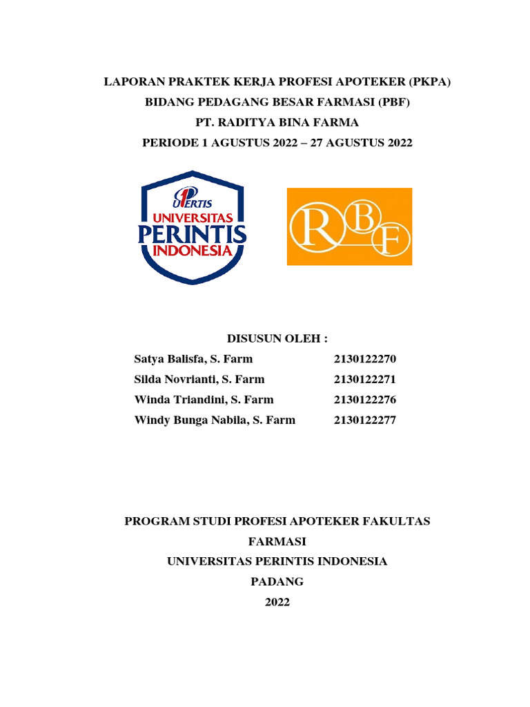 Laporan RBF Fix | PDF | Bisnis