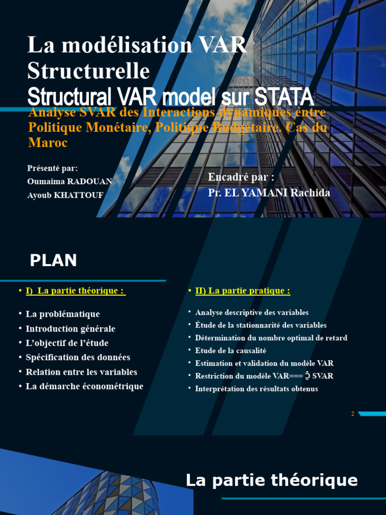 Svar Sur Stata | PDF | Investir | Taux d'intérêt