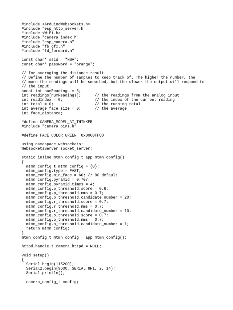 Esp32 Wifi Version - Ino | PDF | Software Development | Computer Science