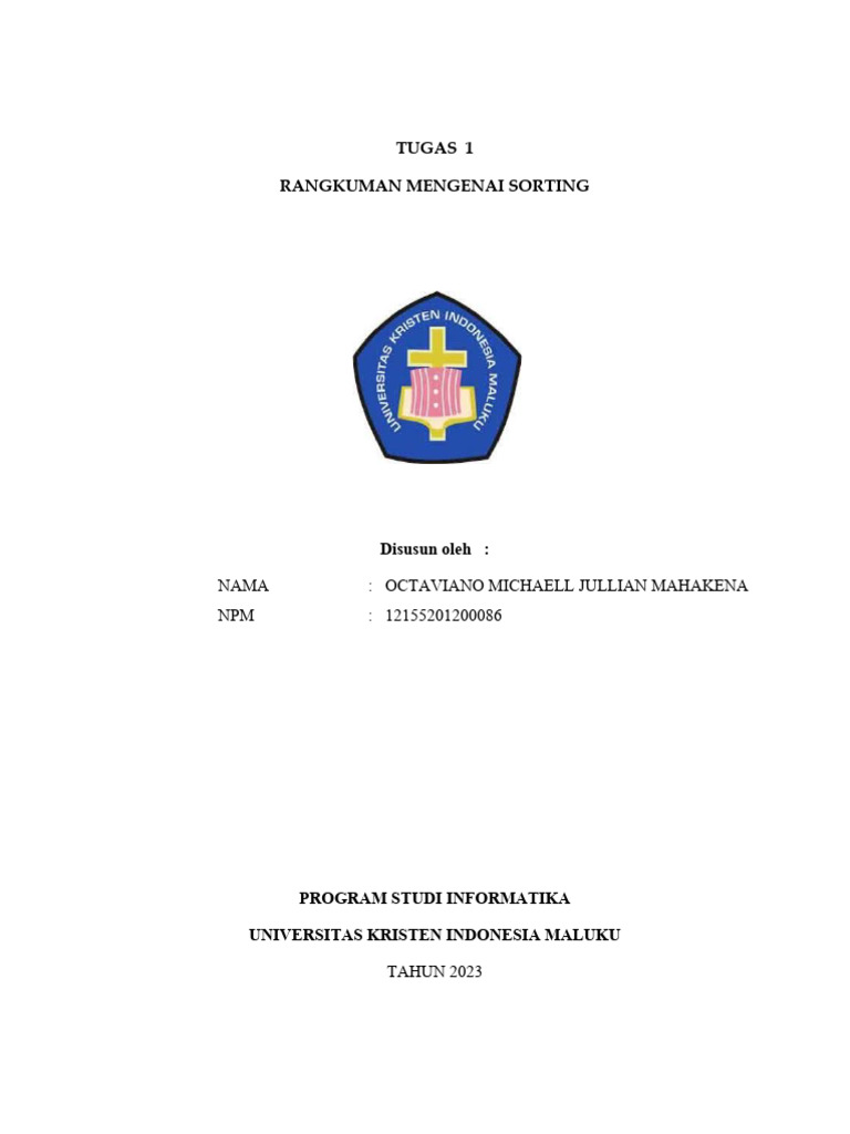 Laporan Algoritma Dan Struktur Data | PDF Laporan Algoritma Dan Struktur Data | PDF