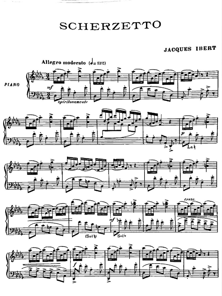 Sheet Music Piece Exam | PDF