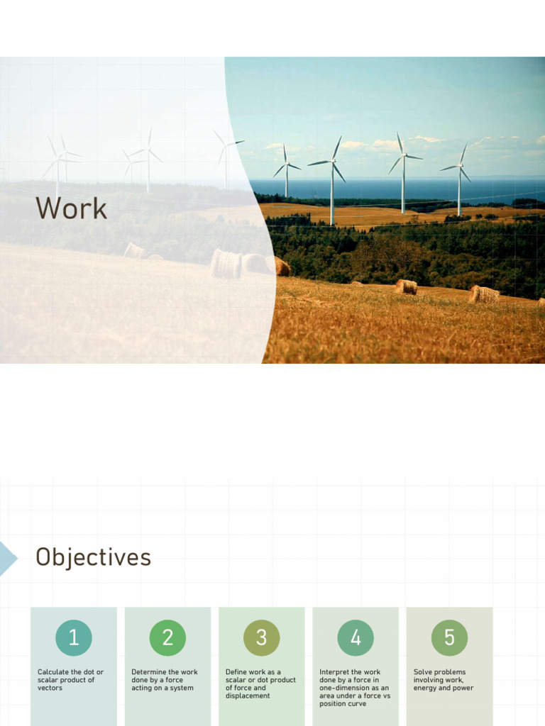 Lesson 7 Work | PDF | Euclidean Vector | Force