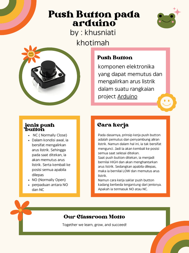 Push Botton Pada Arduino | PDF