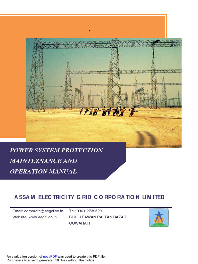 Power System Protection 25 | PDF | Electrical Substation | Relay