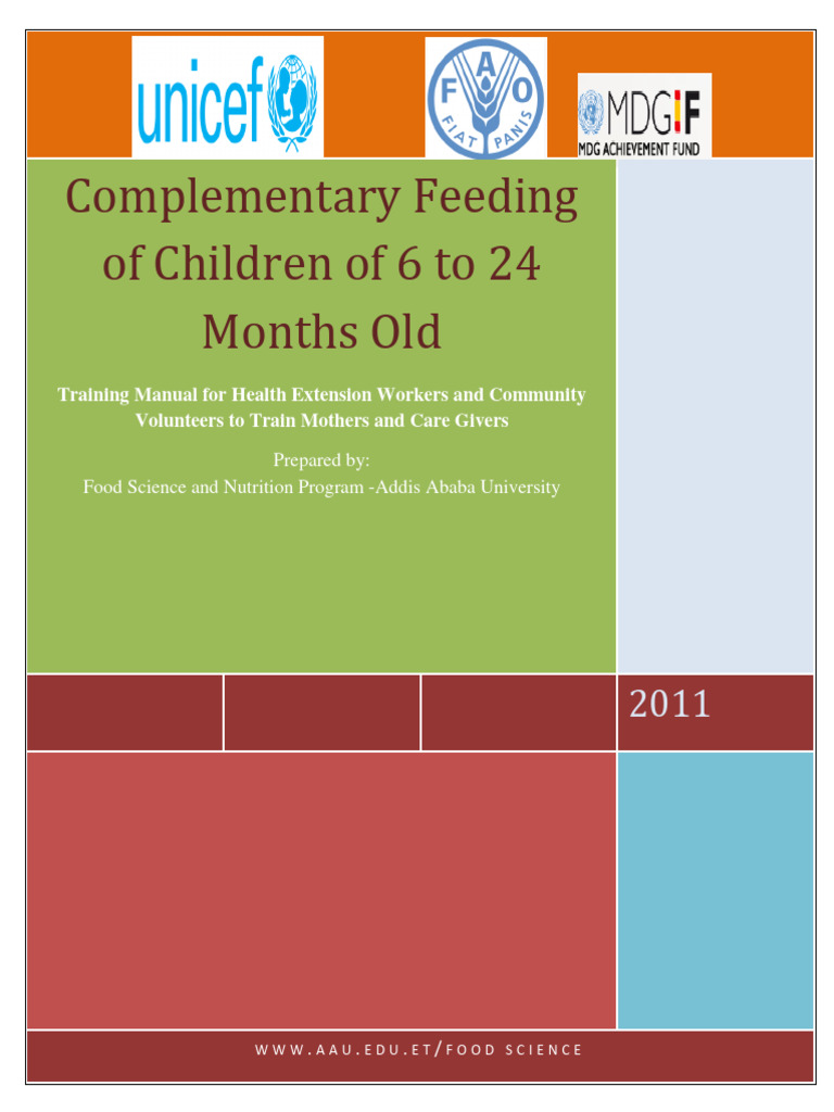Ethiopia - Complementary Feeding | Download Free PDF | Breast Milk ...