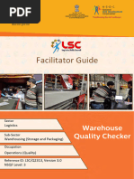 Standard Operating Procedure Warehouse | PDF | Warehouse | Pallet