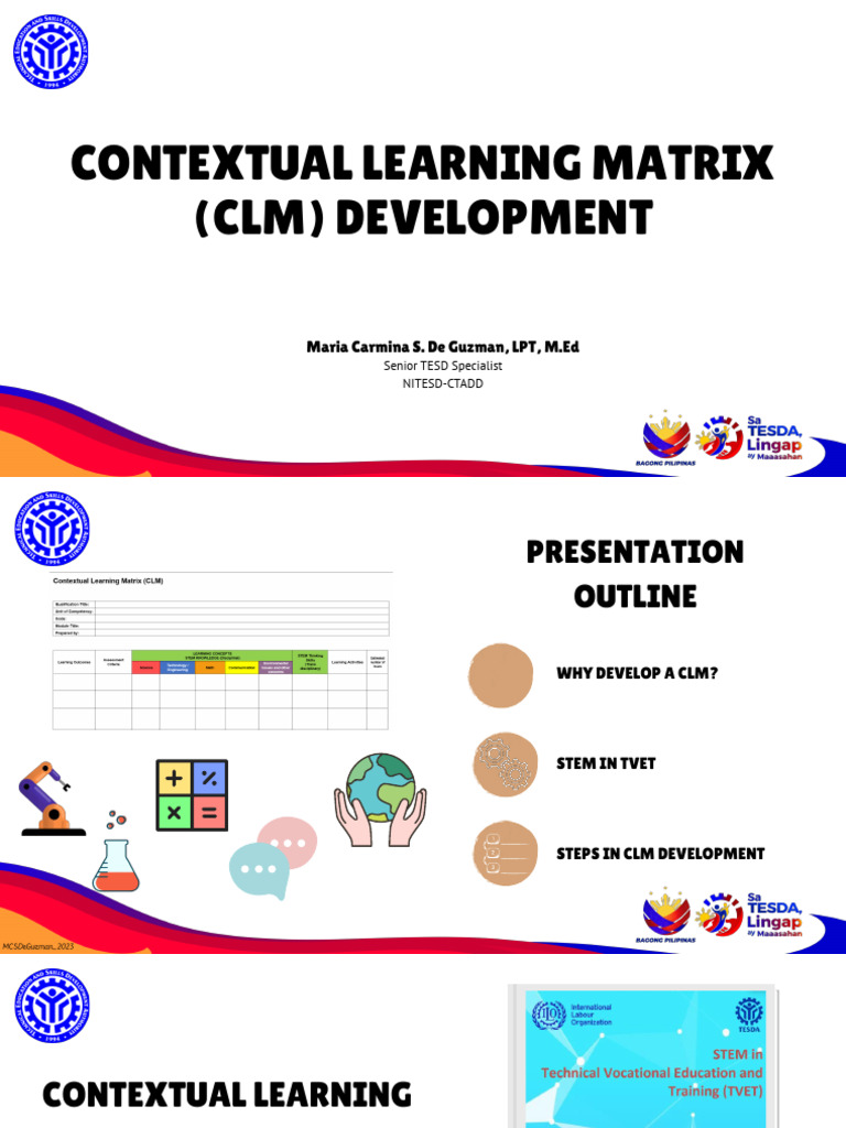 Presentation CLM Development | PDF | Science, Technology, Engineering ...