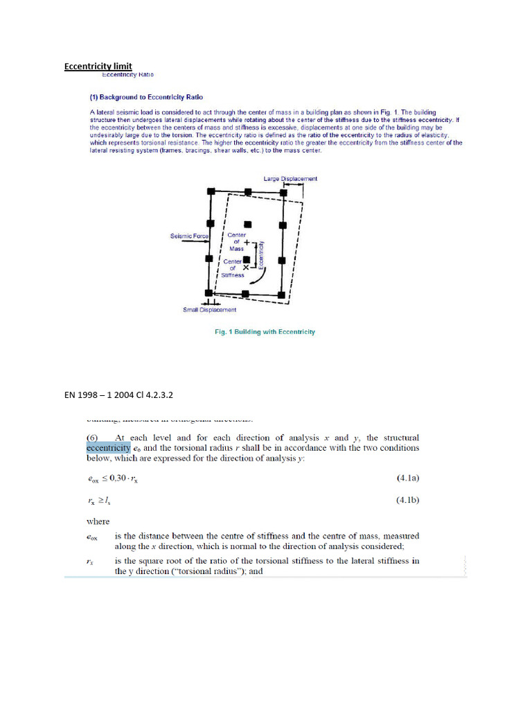 Eccentricity Limit | PDF