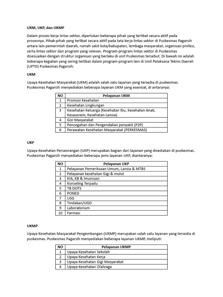 Bab 2 Ukm, Ukp, 10 Penyakit | PDF | Sains & Matematika