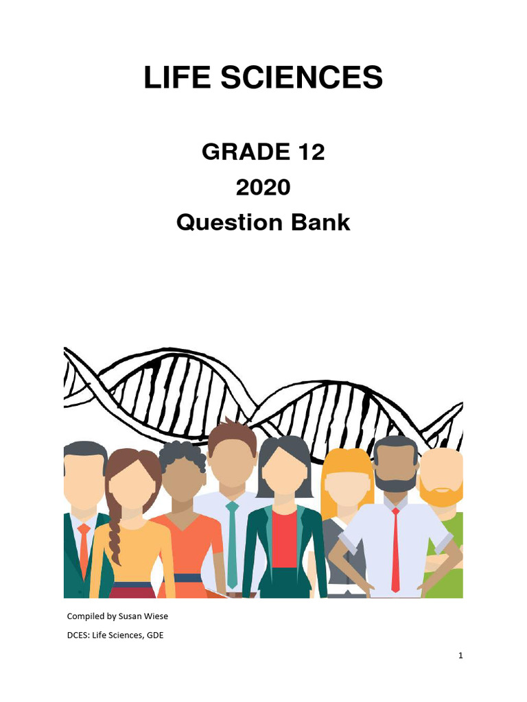 Grade 12 Life Sciences Question Bank | PDF | Meiosis | Menstrual Cycle