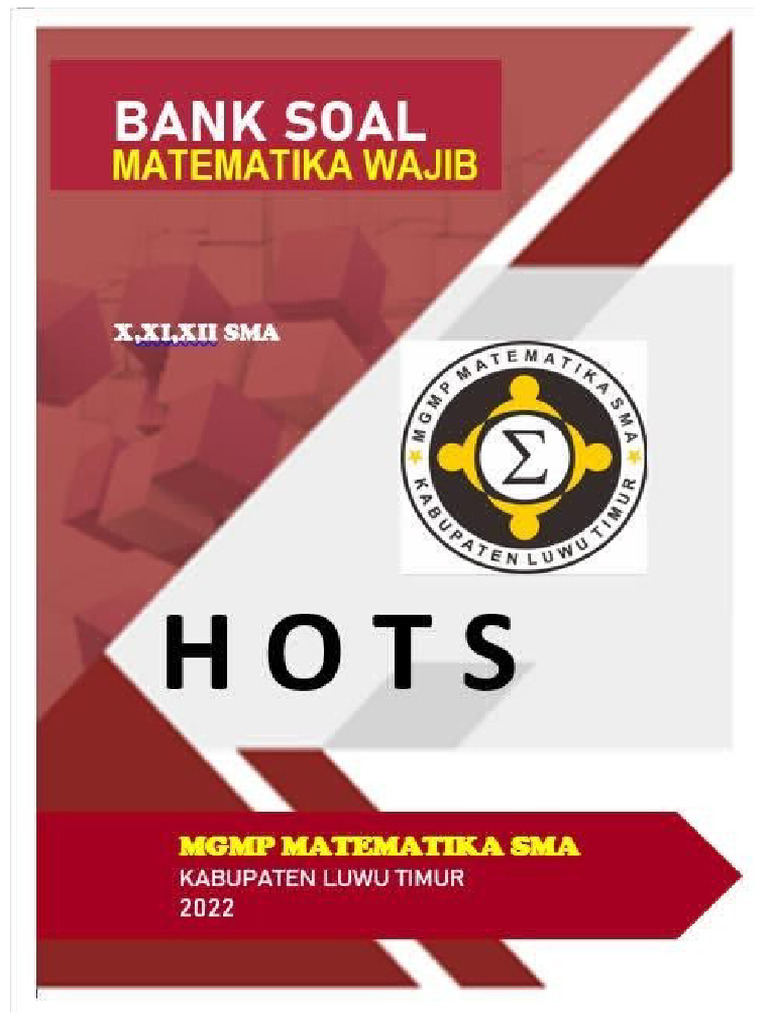 Buku Bank Soal MGMP | PDF