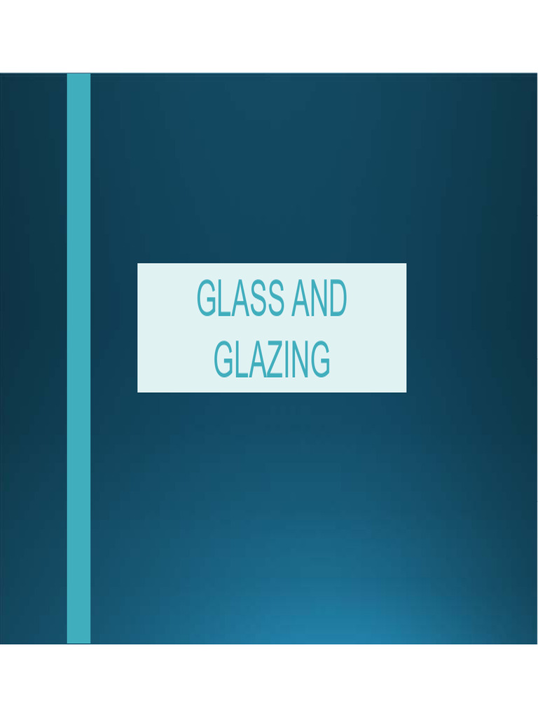 Glass | PDF | Glasses | Dielectric