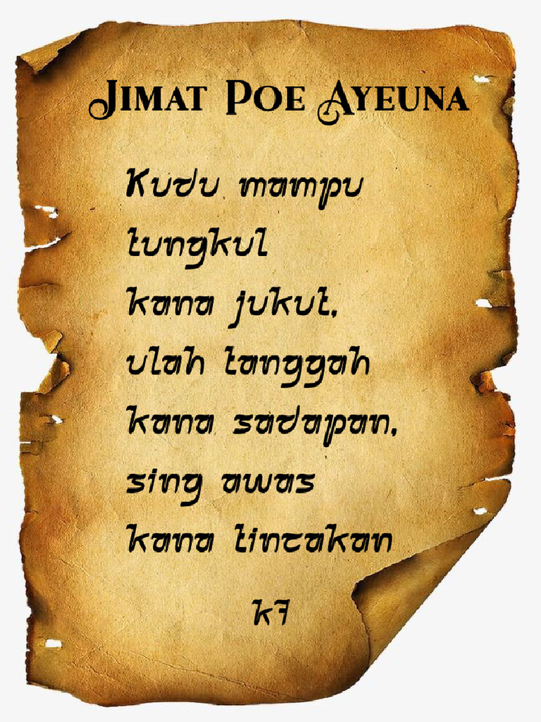 Papatah Kolot Baheula | PDF