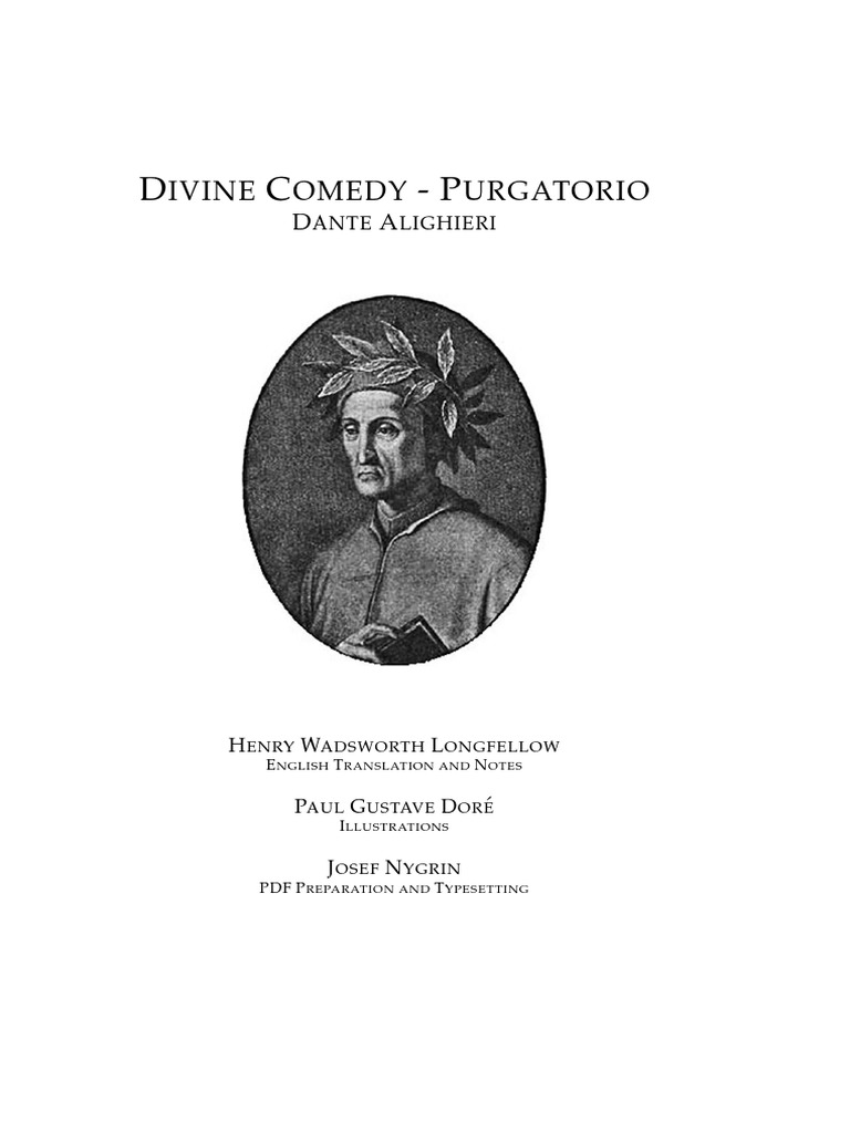 Divine Comedy Purgatorio Dante Alighieri | PDF | Divine Comedy