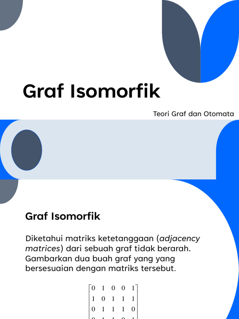 3. Graf isomorfik | PDF