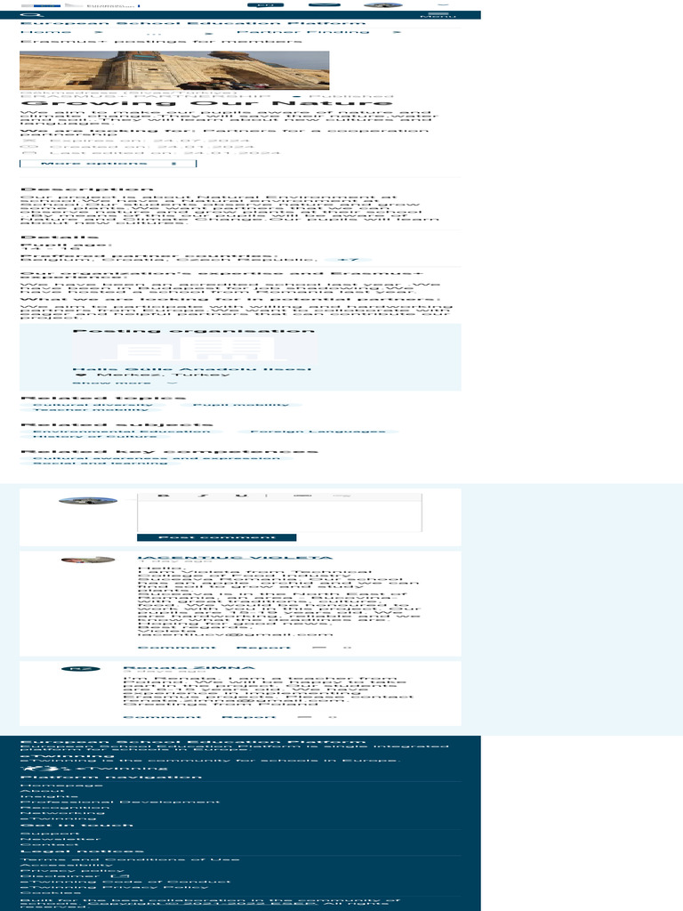 Growing Our Nature ESEP | PDF