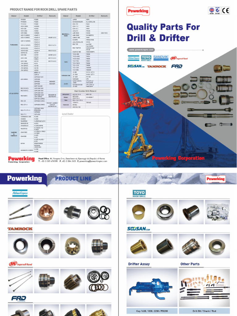 POWERKING - Drifter Catalog | PDF