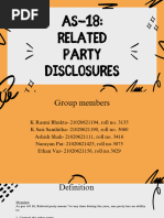 As 18 - Related Party Disclosures | PDF | Banks | Board Of Directors
