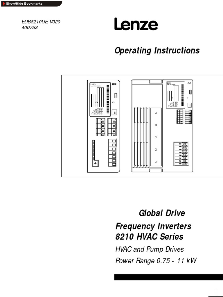 8210 Hvac Series | Download Free PDF | Mains Electricity | Power Inverter