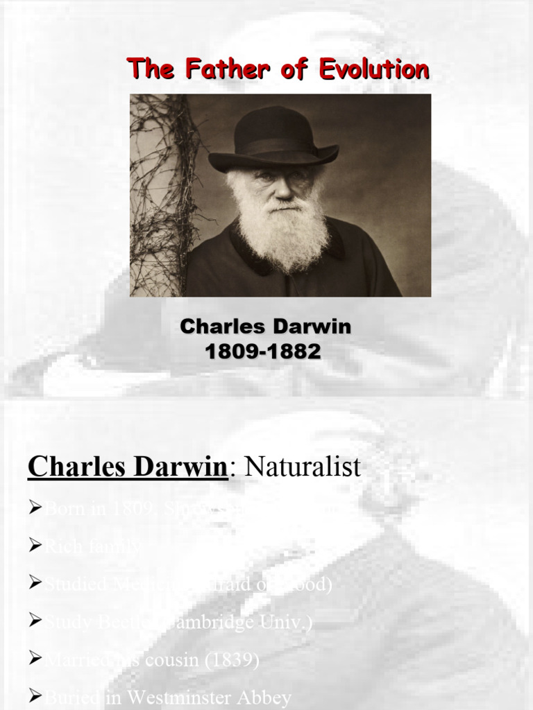 Lesson 1 Charles Darwin Revised Aug 2021 | PDF | Natural Selection ...
