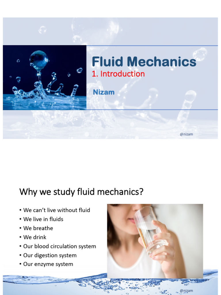 Fluid Mechanics (Low) - 1 | PDF | Fluid Mechanics | Fluid Dynamics