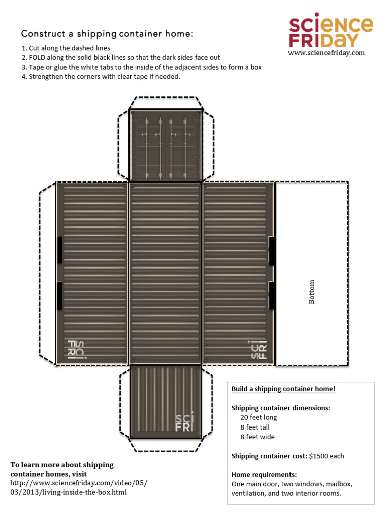 Shipping Container Cutout | PDF
