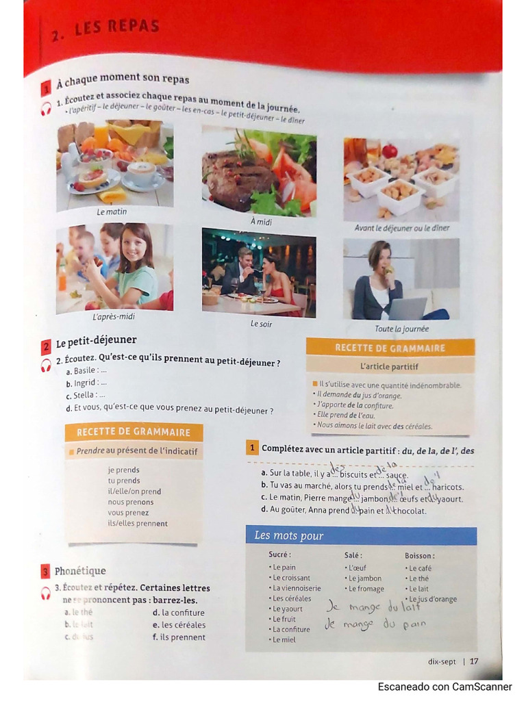 Francés 14feb Lecturas | PDF