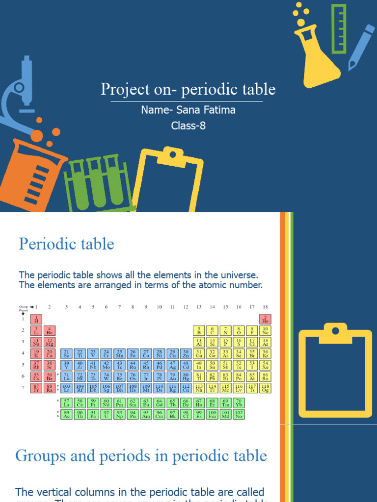 Project On - Periodic Table | PDF